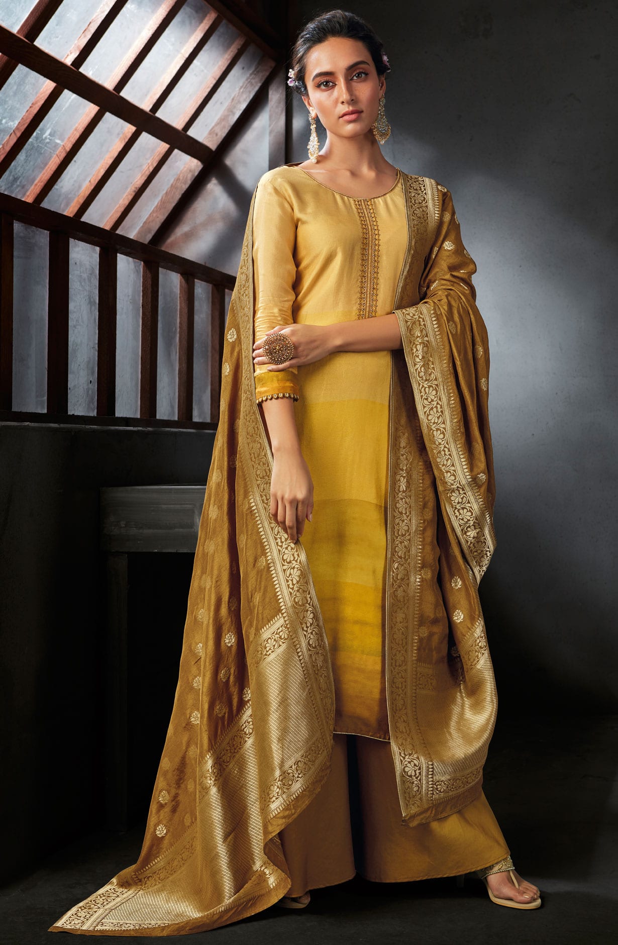 Garment Making Ideas to Design Outfits Using Brocade Sarees